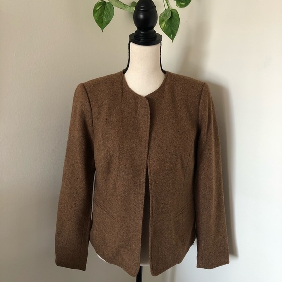 Orvis | Jackets & Coats | Orvis Wool Blend Open Blazer | Poshmark
